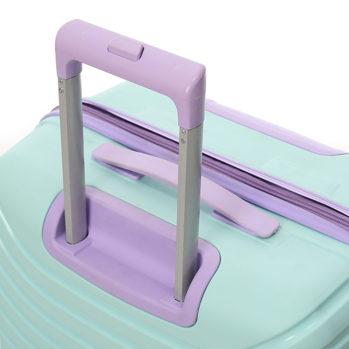 CROSSLAND Trolley Luggage Cabin Size Turquoise - Purple | Lightweight ...